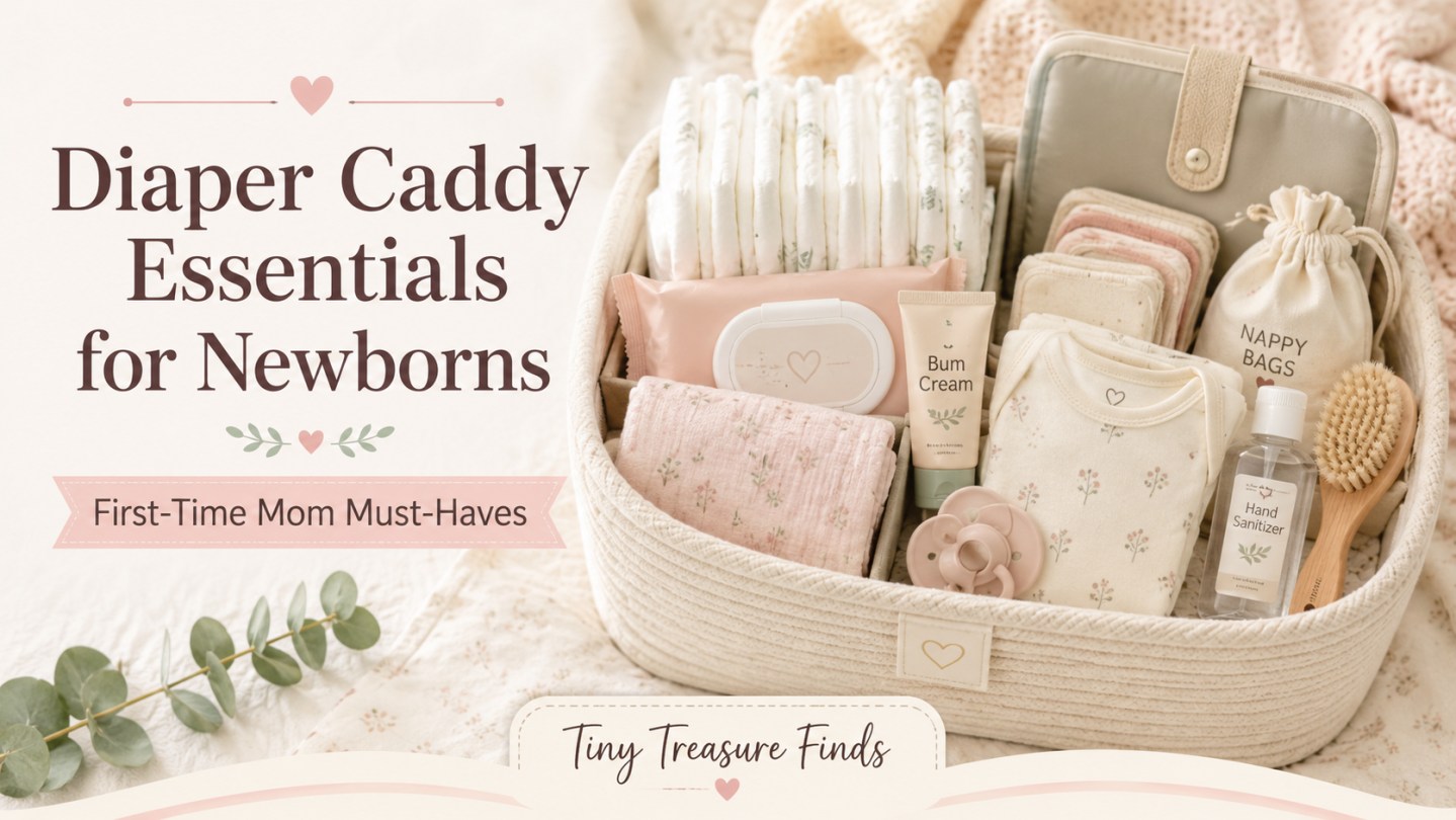 Diaper Caddy Essentials for Newborns: First-Time Mom Must-Haves – TINY ...